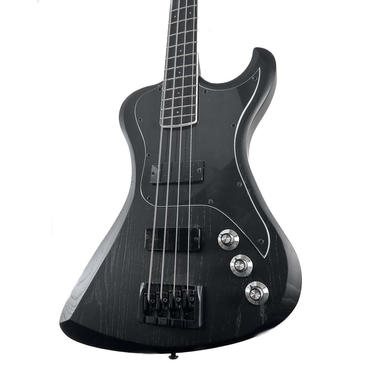 R2 DE BASS - BLACKED OUT Matte Black Swamp Ash – Dunable DE